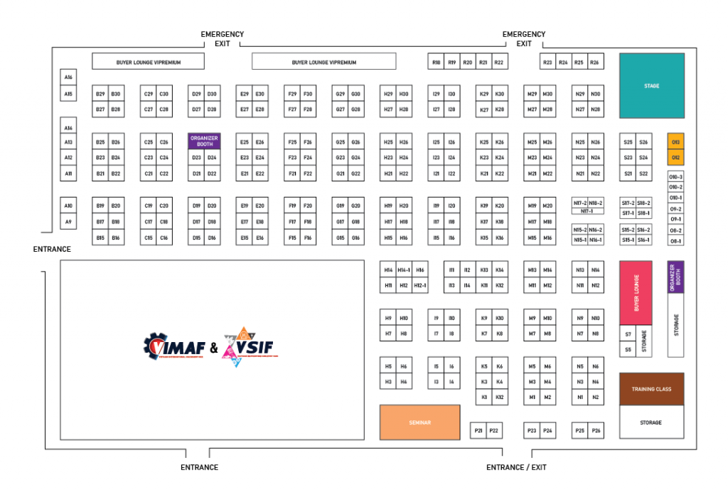 Booth Layout - Vietrf